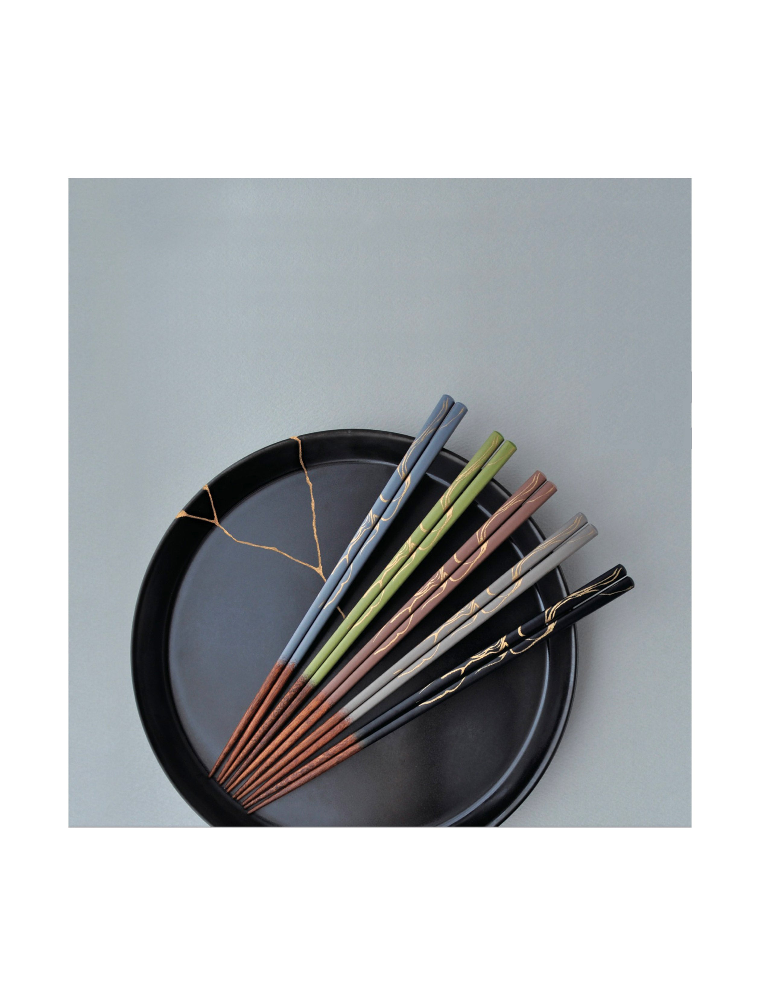 TSUGI Chopsticks Kintsugi Design 2 Pairs Gift Set – WISTOS Australia